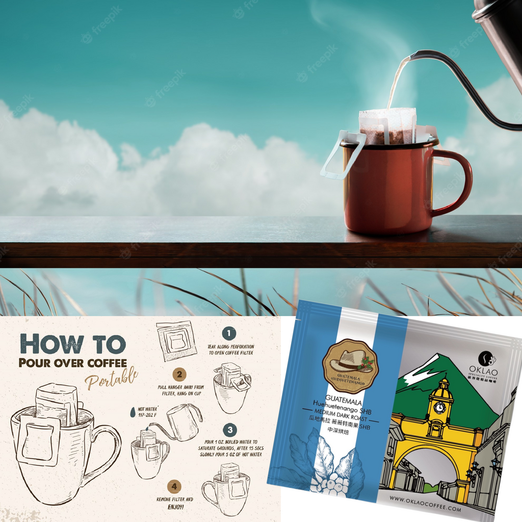 OKLAO Drip Coffee Single Serve Pour Over Coffee - 12 Servings – PJTprime